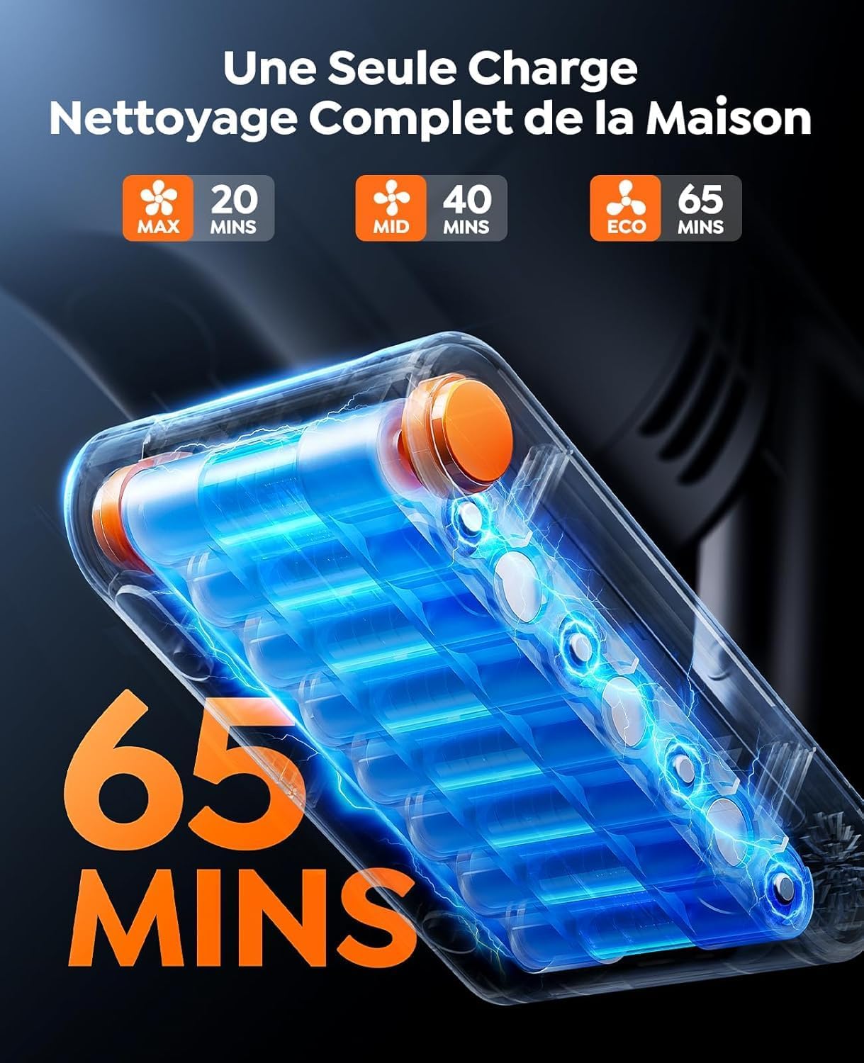 Aspirateur Balai Sans Fil Puissant | NEXAËR Vacuum